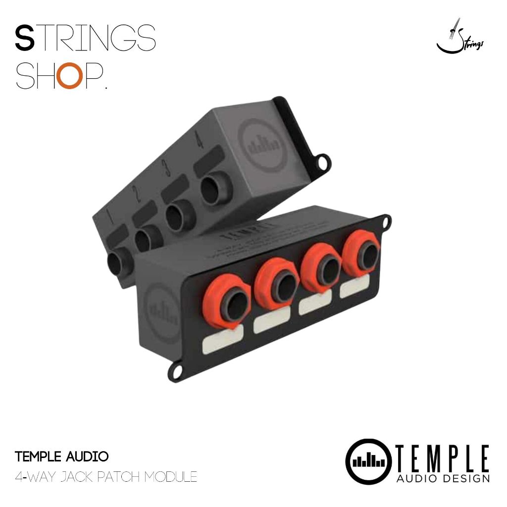 Temple Audio 4-Way Jack Patch Module | Shopee Thailand