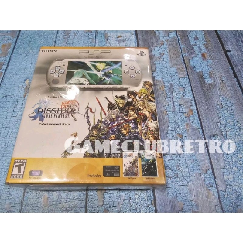 New Limited Edition DISSIDIA FINAL FANTASY PSP Entertainment Pack ...