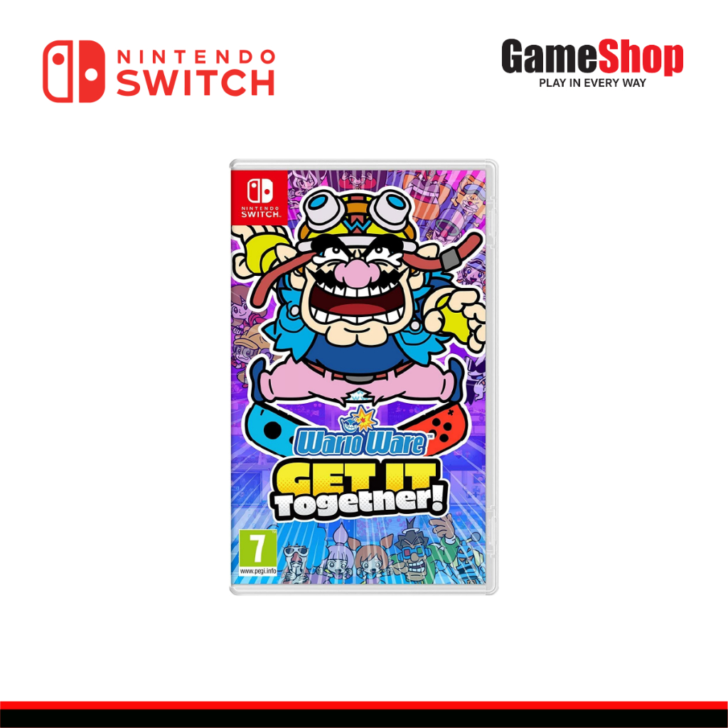 Nintendo Switch : Wario Ware Get It Together นินเทนโด้ สวิตช์ แผ่นเกม ...