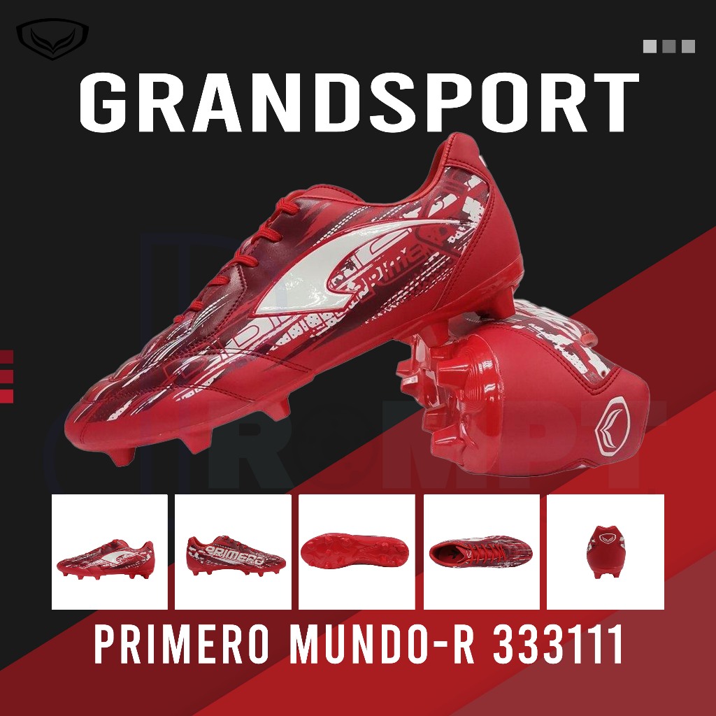 รองเท้าฟุตบอลแกรนด์สปอร์ต รุ่น PRIMERO MUNDO-R รหัส : 333111 ของแท้ 100 ...