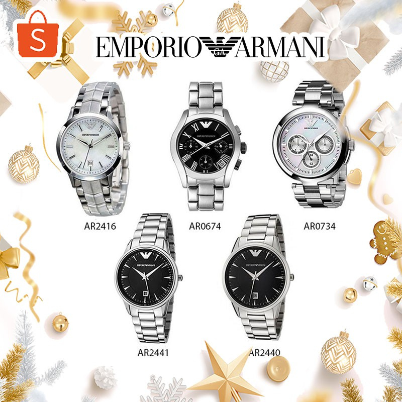 EMPORIO ARMANI AR2416 AR0674 AR0734 นาฬิกาแบรนด์เนมอามานี่ สำหรับ ...