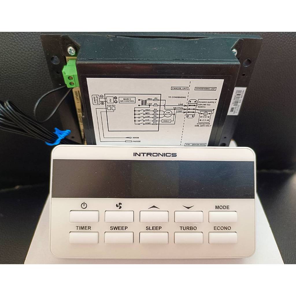 รีโมทคอนโทรลดิจิตอลแอร์ ชนิดมีสายIntronics รุ่นDT08 | Shopee Thailand