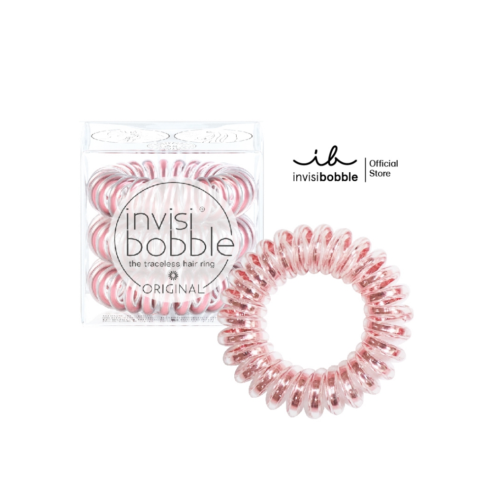 invisibobble ยางรัดผม ผมไม่เป็นรอย รุ่น Original สี Bella Rose Galaxy ...
