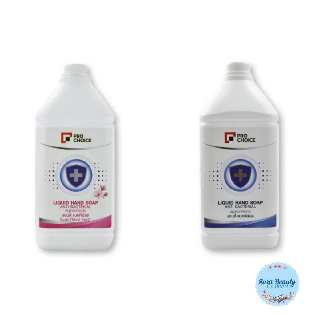 📍 (1แกลอน) Pro Choice Liquid Hand Soap 3,800 มล. โปรช้อยส์ สบู่เหลวล้าง ...