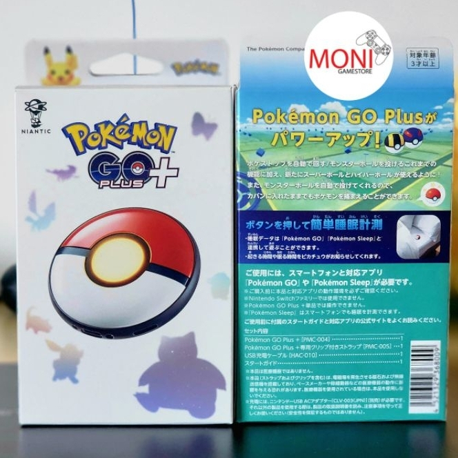 [โค้ด Shopee ลด 10%] POKEMON GO PLUS+ อุปกรณ์สำหรับเล่นเกมส์ POKEMON ...