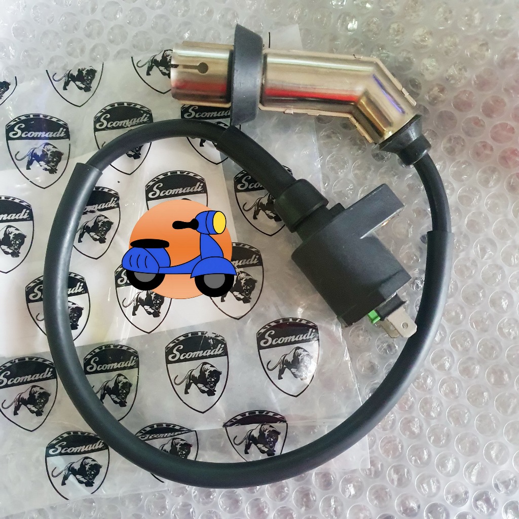 ชุดปลั๊กคอยล์หัวเทียน Ignition Coil Comp. สำหรับ Scomadi TL125 | Shopee ...