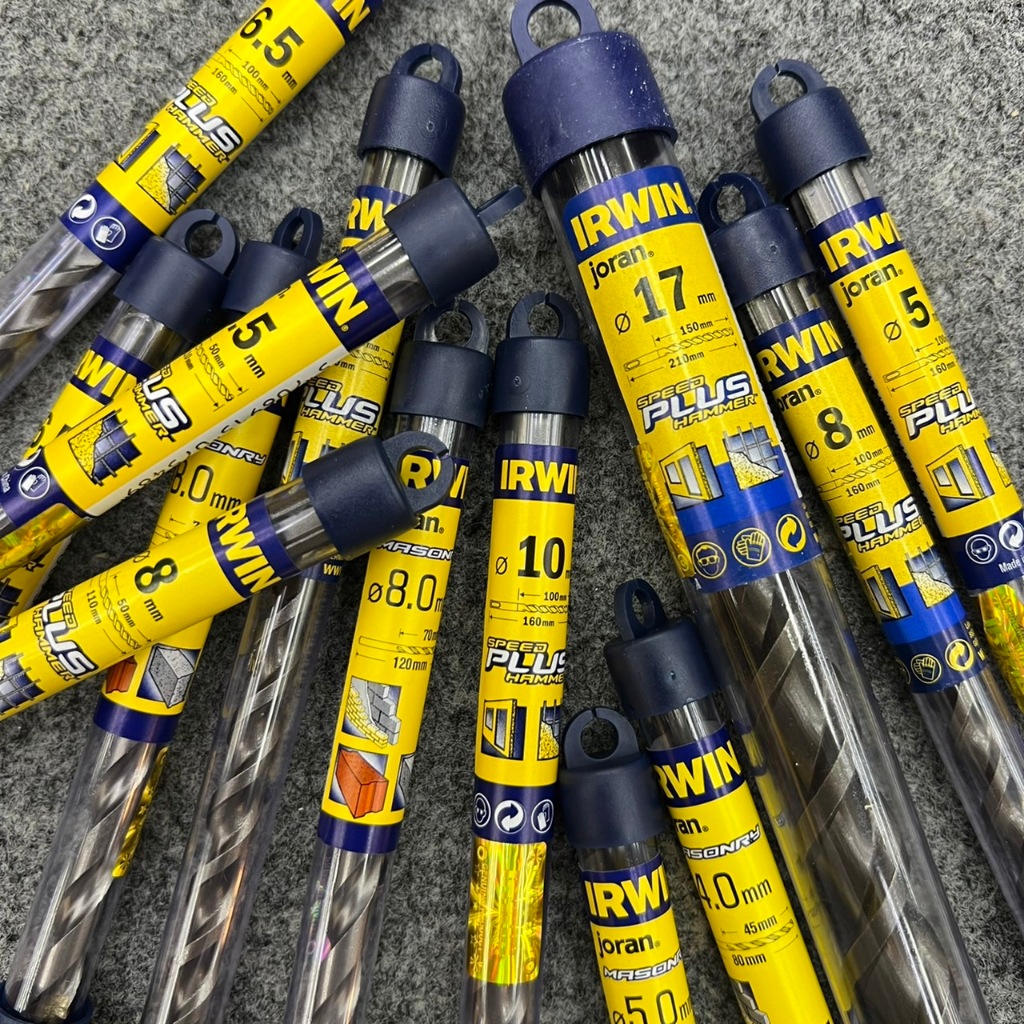 IRWIN JORAN 6" 12"/ SDS/PLUS ดอกสว่านโรตารี่เจาะปูน IRWIN | Shopee Thailand