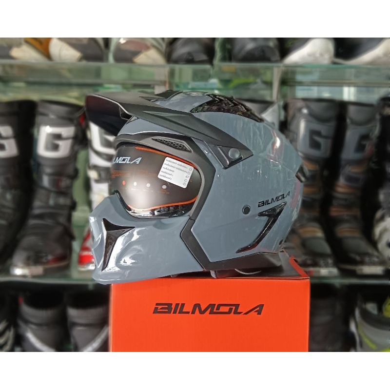 หมวกกันน็อค Bilmola รุ่น SPIKER (ถอดคางได้) | Shopee Thailand