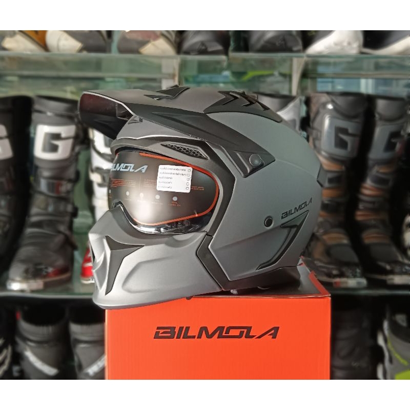 หมวกกันน็อค Bilmola รุ่น SPIKER (ถอดคางได้) | Shopee Thailand