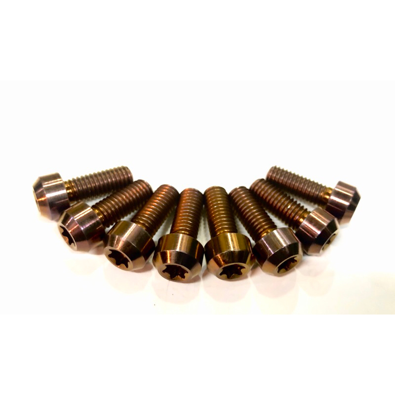 น้อตไทเทเนียมแท้หัวจมขนาด M8x20 M8x35 สำหรับรถจักรยานยนต์ | Shopee Thailand