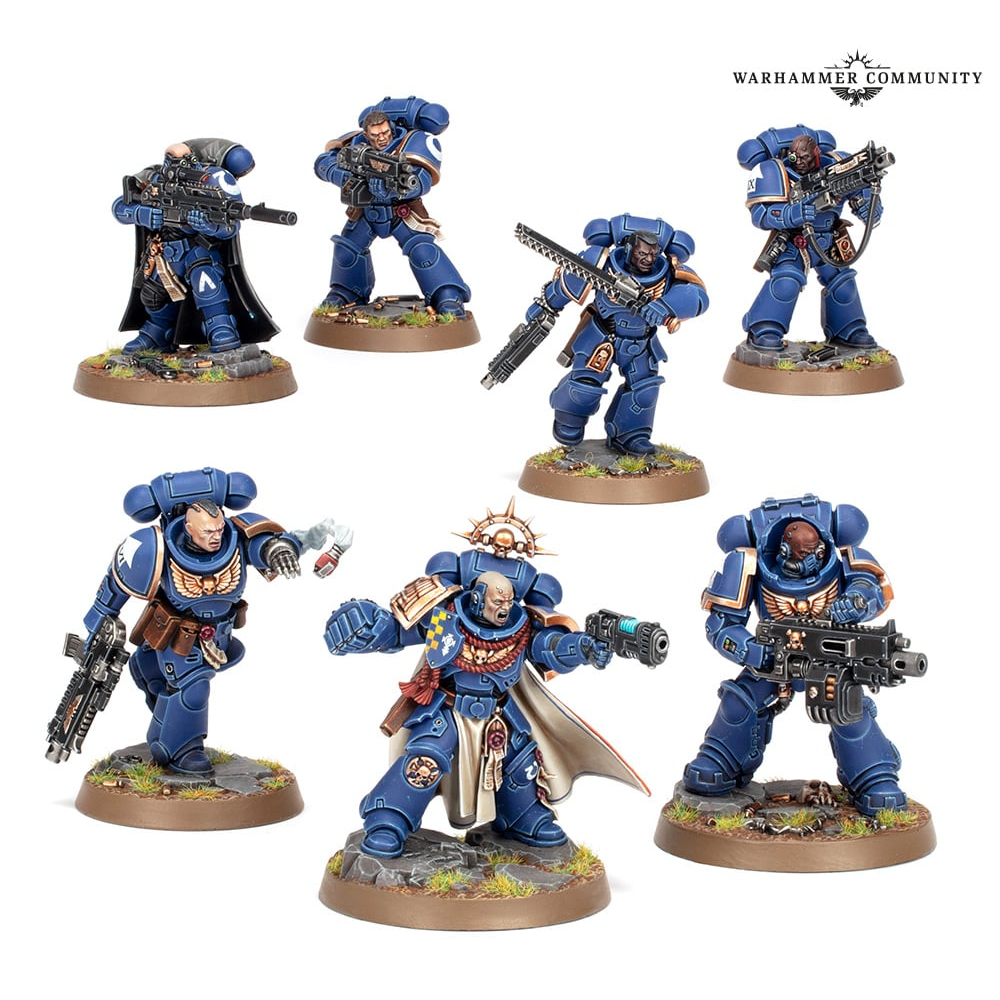 Warhammer 40k : Space Marines : Space Marine Heroes Series 4( Blind Box ...