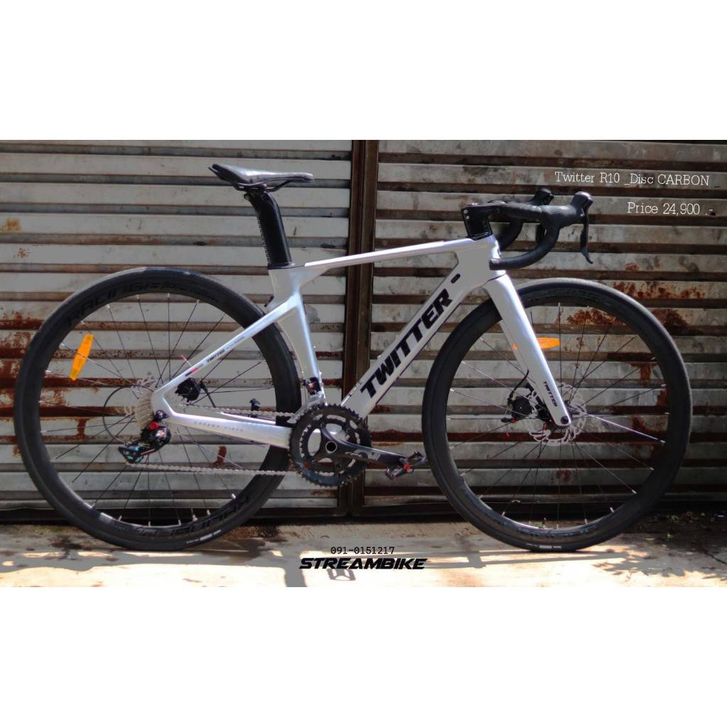 Twitter R10 Carbon disc ***โปรโมชั่นพิเศษ์แถมไมล์ CATEYE มูลค่า 1590 ...