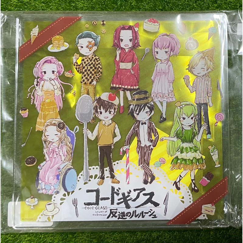 Code Geass Lelouch of the Rebellion แผ่นอคริลิกอาร์ทเพลทพร้อมฐานตั้ง ...