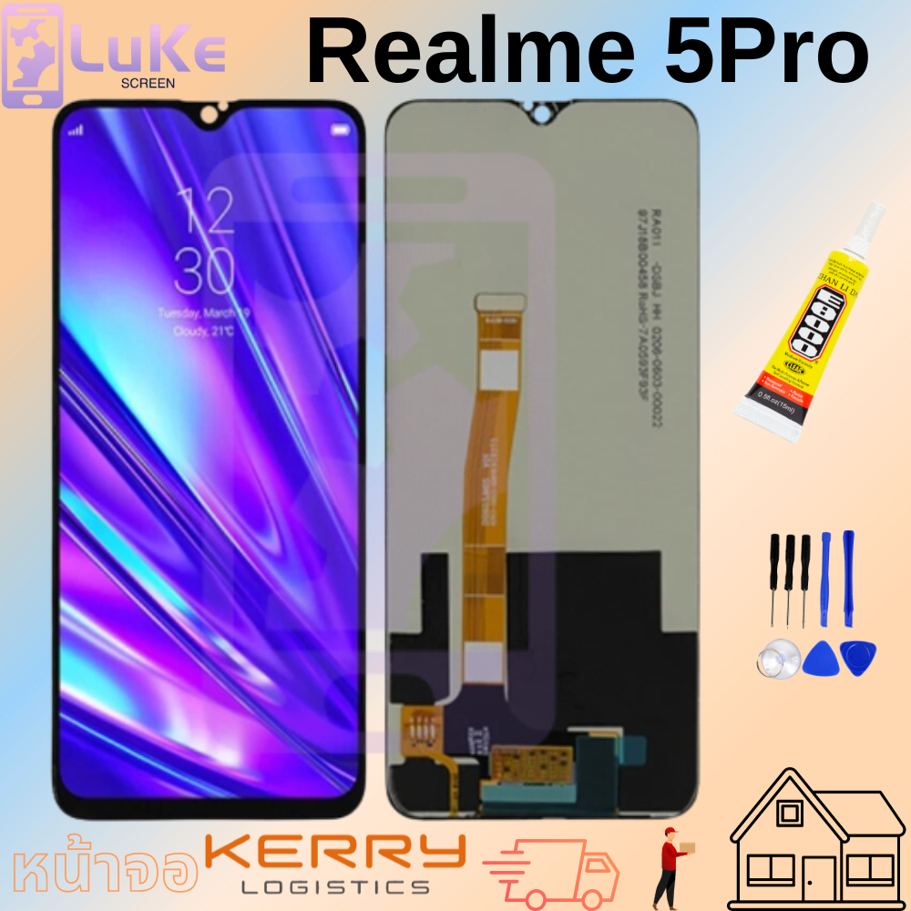 Luke หน้าจอ LCD oppo realme 5 pro (จอแสดงผลพร้อมทัชสกรีน) | Shopee Thailand