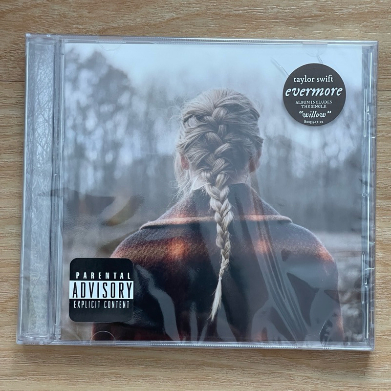 แผ่นซีดี CD Taylor Swift - Evermore,CD, Album, Deluxe Edition Mexico ...