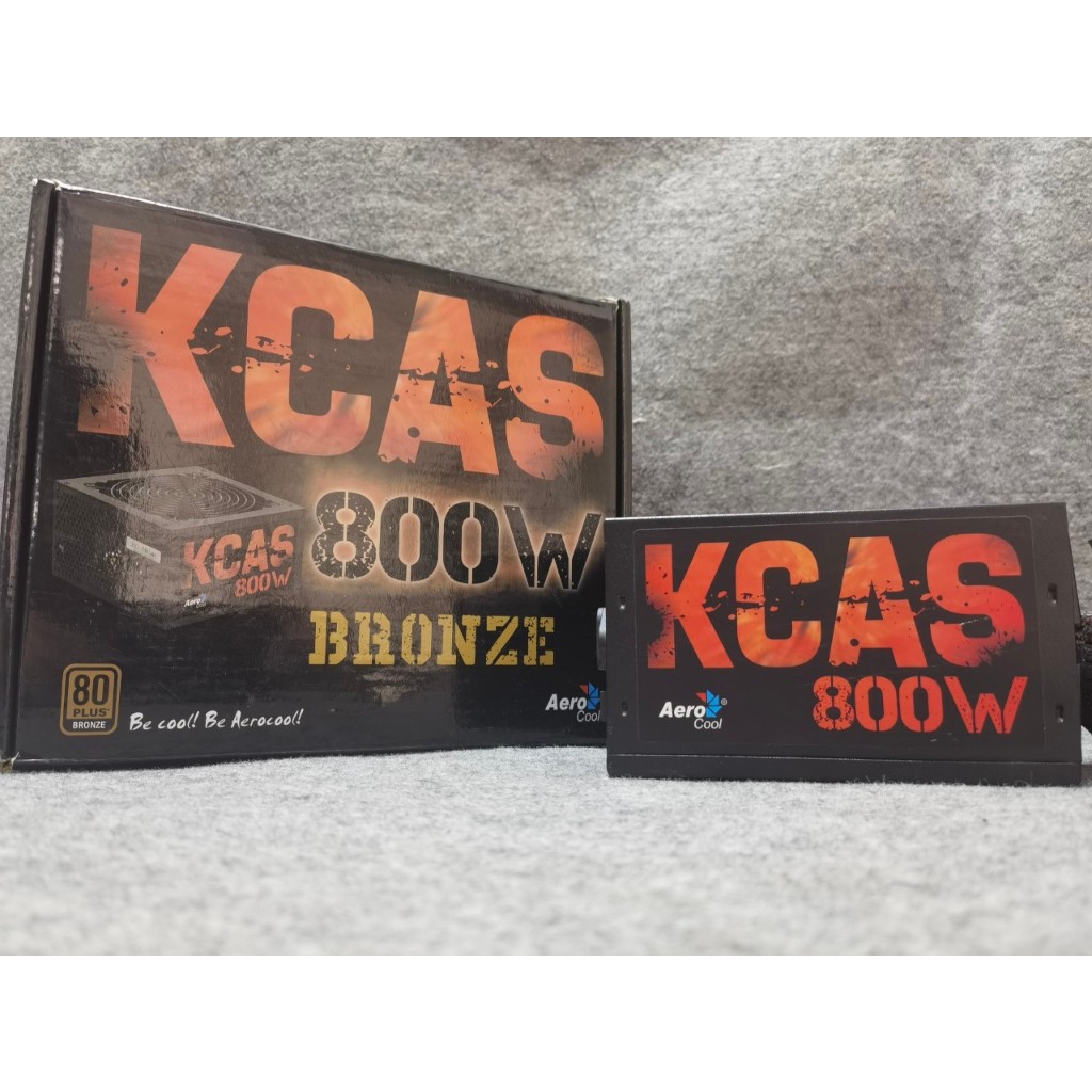 POWER PSU AEROCOOL KCAS 800W +80 PLUS BONZE พาวเวอร์ สินค้ามือสอง มี ...