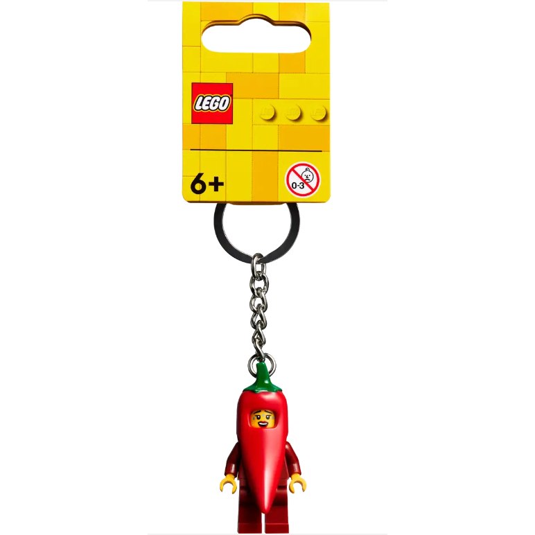 Lego Keyring Chilli Peapod Crayon Girl Cactus Hotdog Corn Cob guy ...