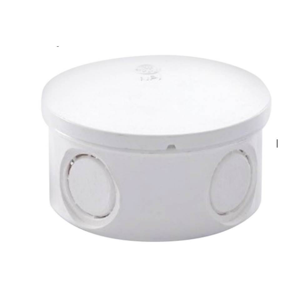 กล่องพักสายไฟกลม PVC ขาว SCG CIRCULAR BOX PVC WHITE SCG | Shopee Thailand