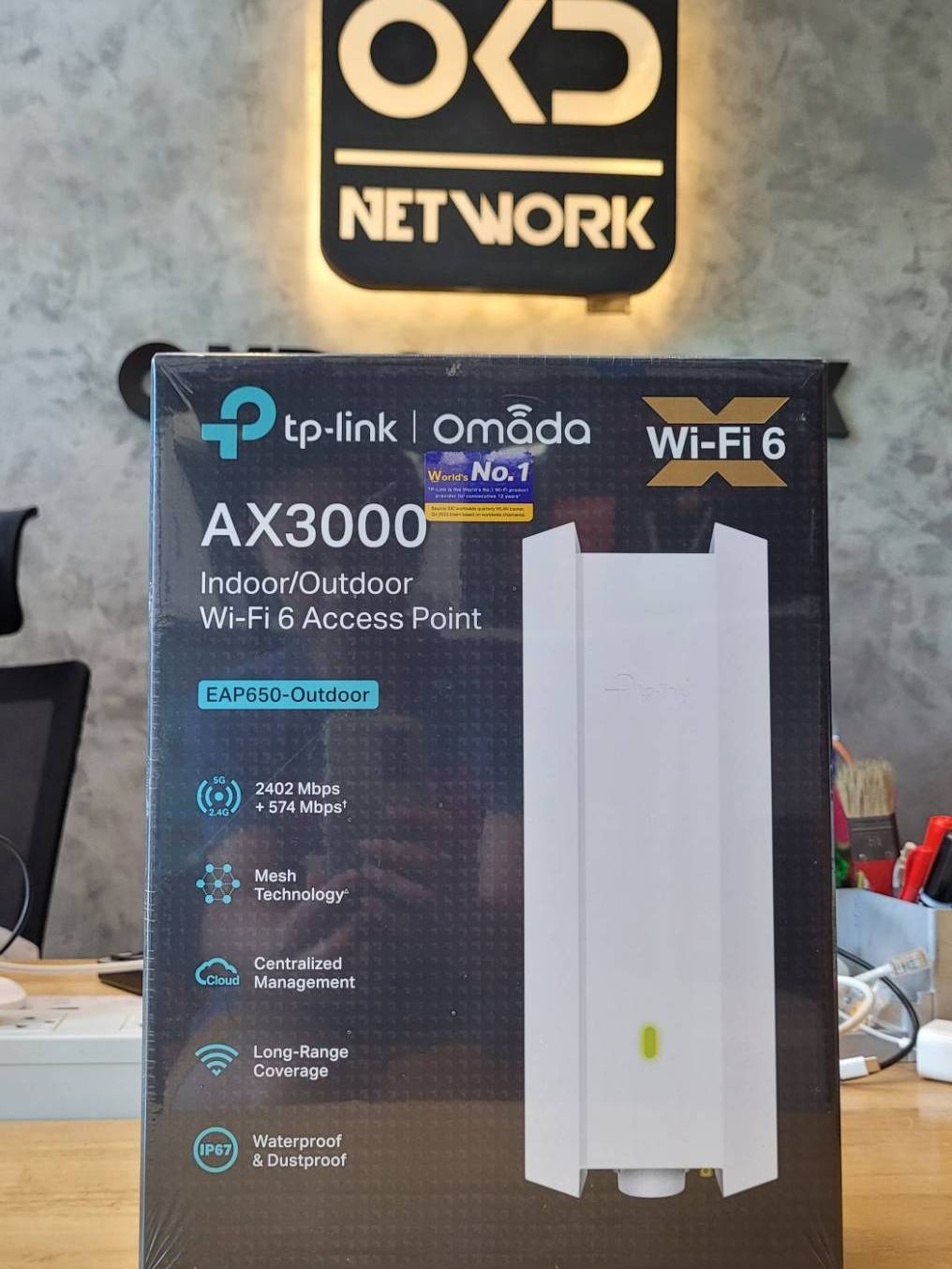 EAP650-OUTDOOR AX3000 Indoor/Outdoor WiFi 6 Access Point | Shopee Thailand