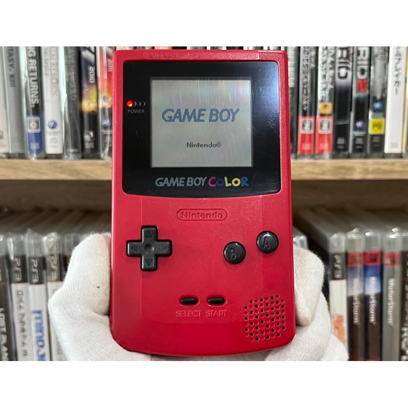 GameBoy Color - Red สีแดง (แถมตลับแท้) | Shopee Thailand