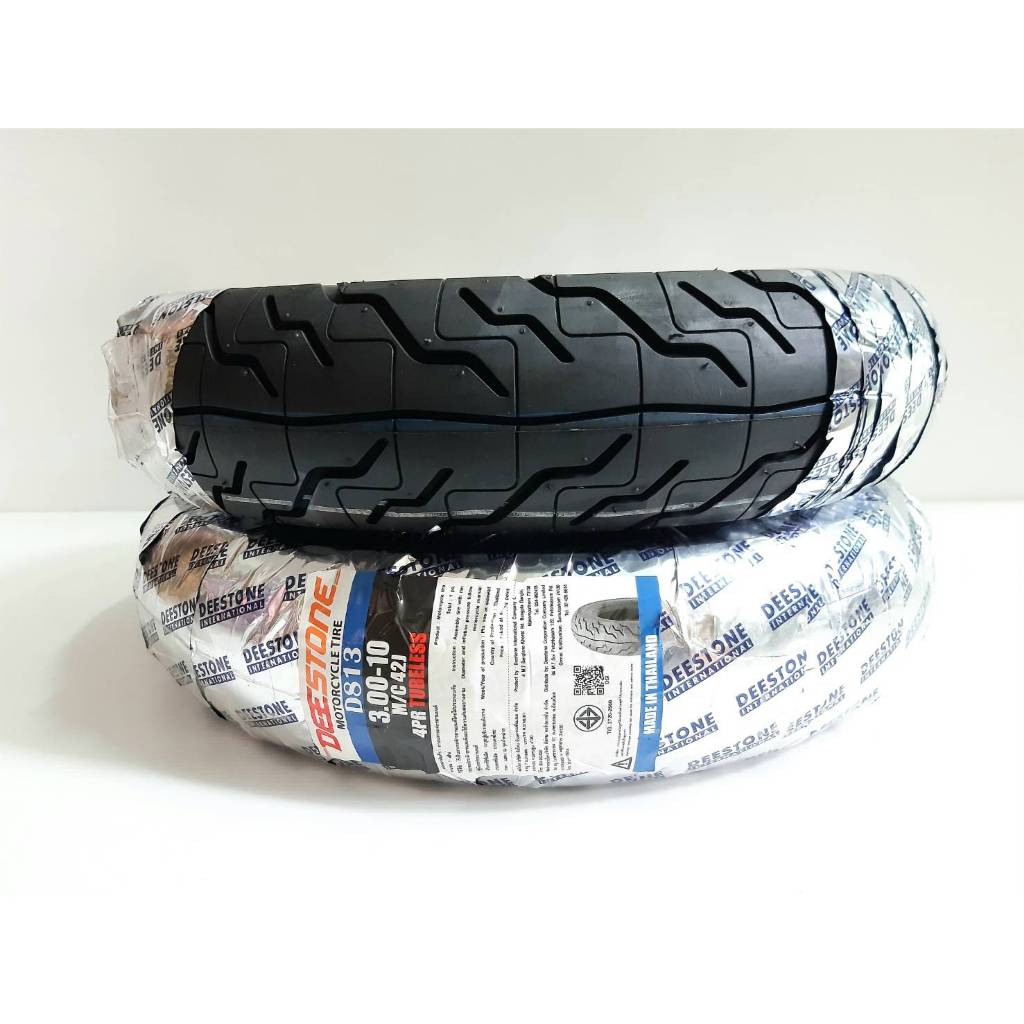 ยางนอก Deestone D813 ขอบ 10 TL (ไม่ใช้ยางใน) | Shopee Thailand