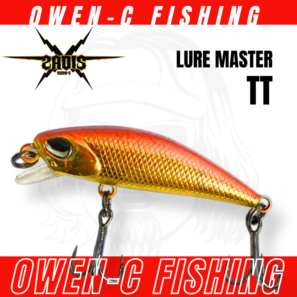 เหยื่อปลอม Lure Master Gold รุ่น TT ขนาด40mm. เหยื่อปลั๊ก / | Shopee ...
