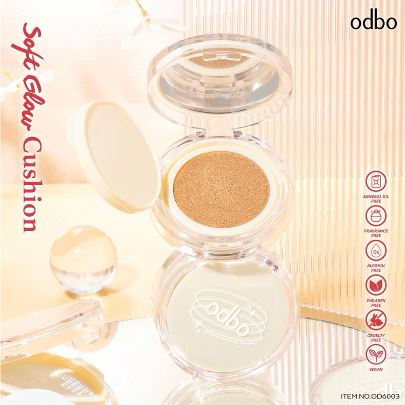 OD6003 odbo โอดีบีโอ ซอฟท์ โกลว์ คุชชั่น SPF50+ PA+++ | Shopee Thailand