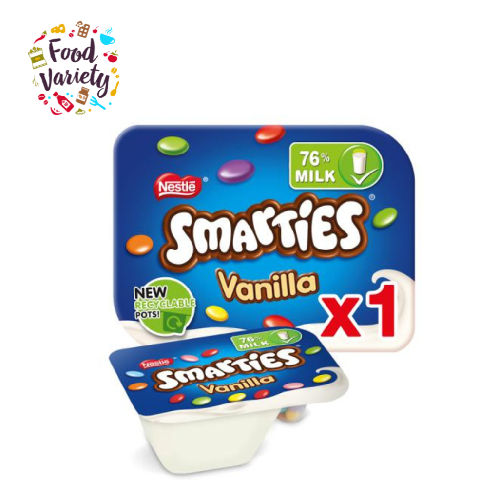 [BestBefore-25Nov2023] Nestle Smarties Vanilla Flavour Yogurt with Mini ...