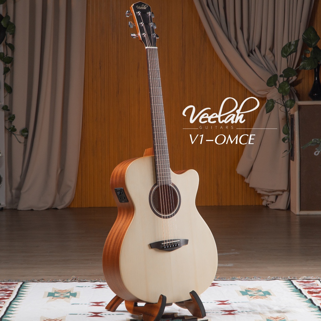Veelah V1-DCE / V1-DMCE / V1-GACE / V1-OMCE / V1-OME กีตาร์โปร่งไฟฟ้า ...