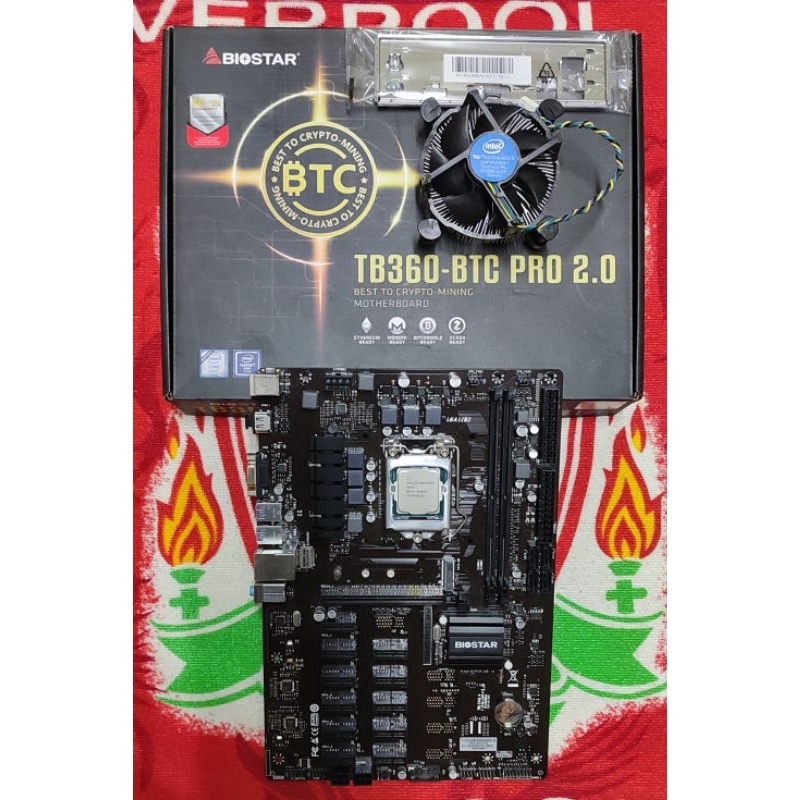 เมนบอร์ด BIOSTAR TB360 BTC PRO 2.0 และ CPU INTEL PENTIUM G5420 SOCKET 1151V2 | Shopee Thailand