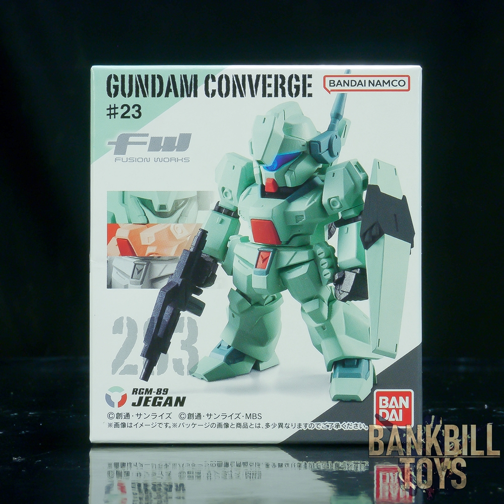 กันดั้ม Bandai Candy Toy FW Gundam Converge #23 No.283 RGM-89 Jegan | Shopee Thailand