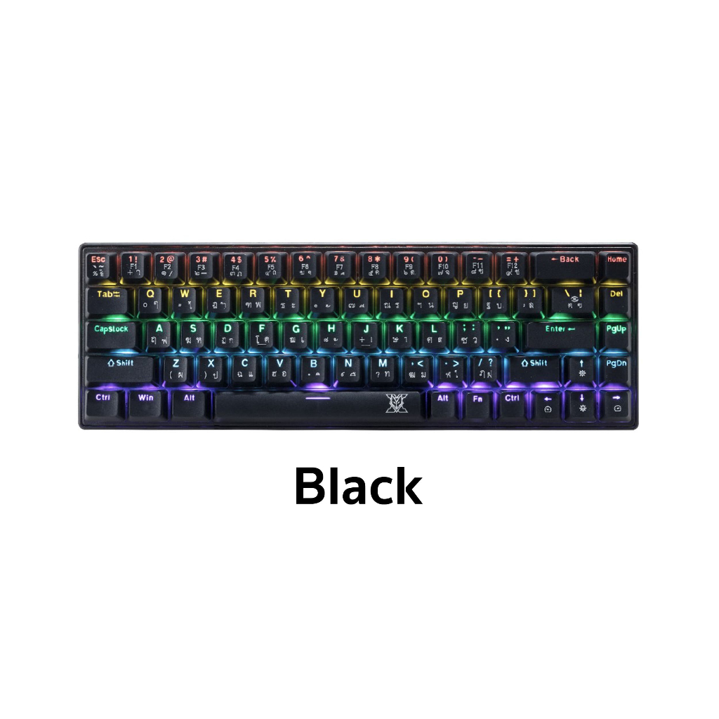 Nubwo X68 KRUEGER Mini Mechanical Gaming Keyboard (TH) คีย์บอร์ดเกมมิ่ง ...
