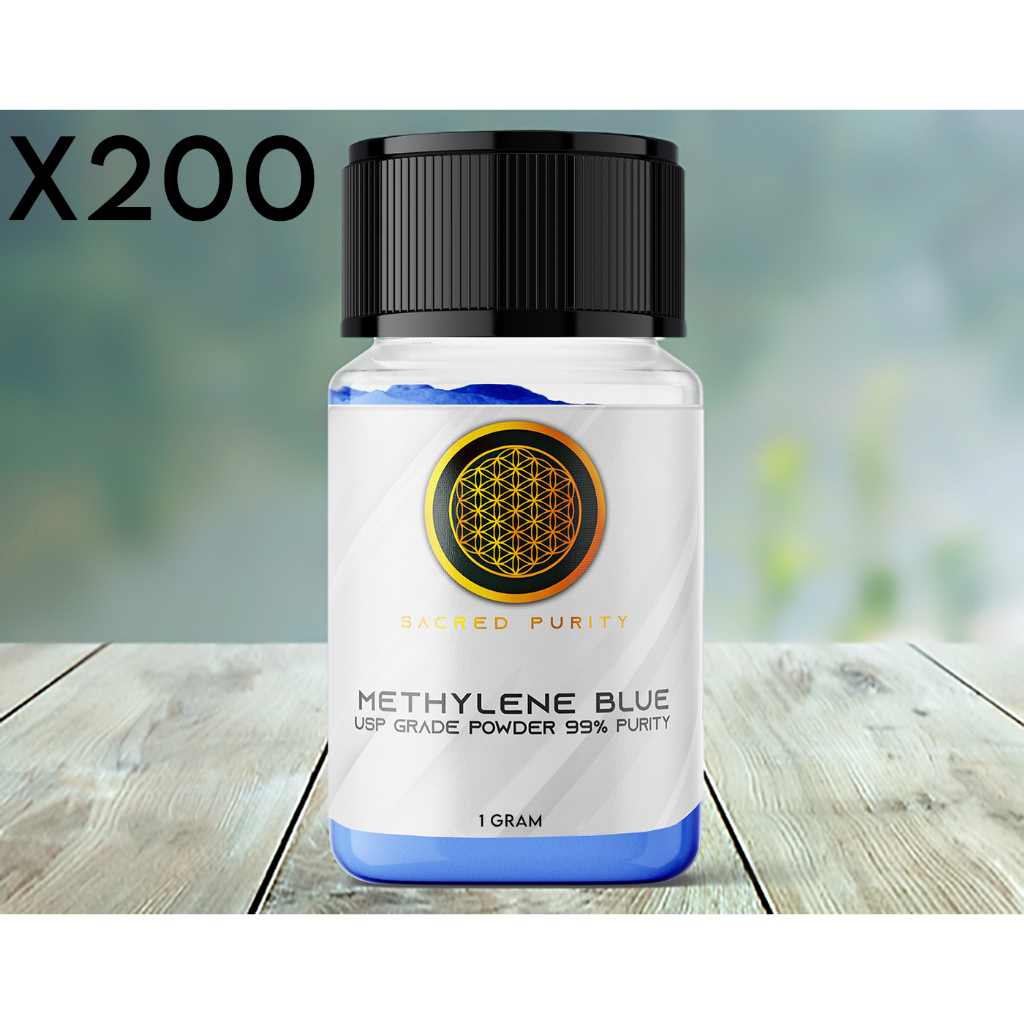 Methylene Blue USP Grade (99% Purity) Powder - (Biggest Option - 200 ...