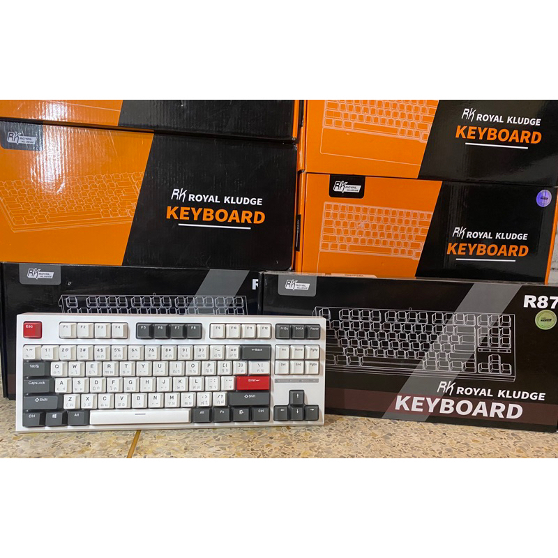 คีย์บอร์ด มือ1 RK ROYAL มีหลายรุ่นครับ RK61/RK81/RK84/RK87/RK89/RK96 ...
