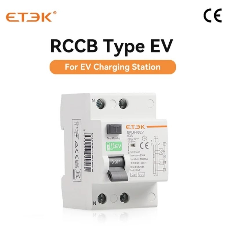 RCD or RCCB Type B for EV Cars and Solar Cell [ส่งฟรี][แถมฟรีไขควง เช็คไฟ1ชิ้น] (สินค้าพร้อมจัด ...
