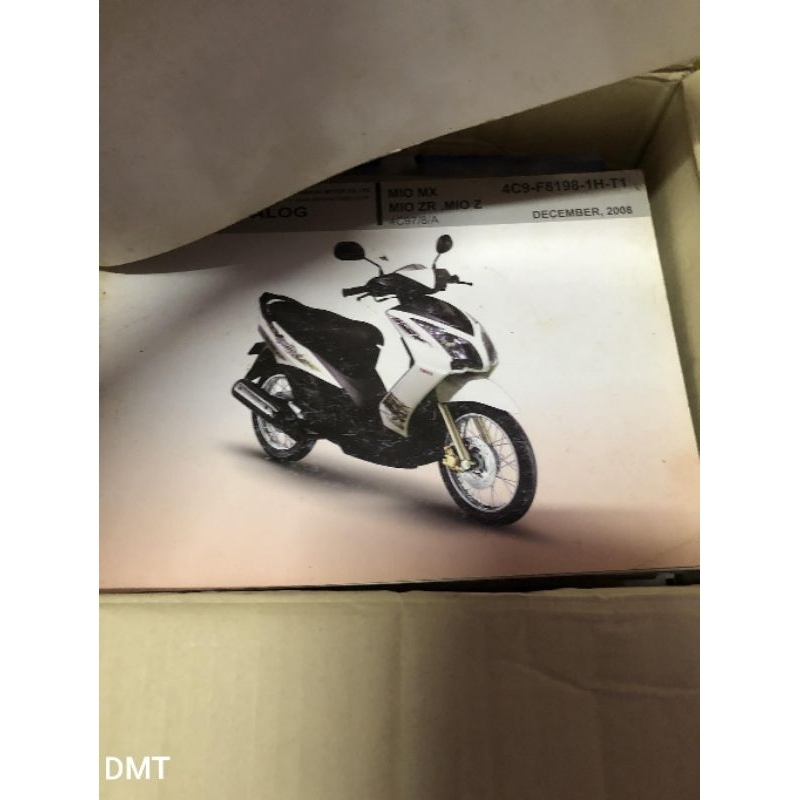 สมุดภาพอะไหล่YAMAHA MIO115 mioMX mioZR mioZ ปี06-08(เล่มจริง) | Shopee Thailand