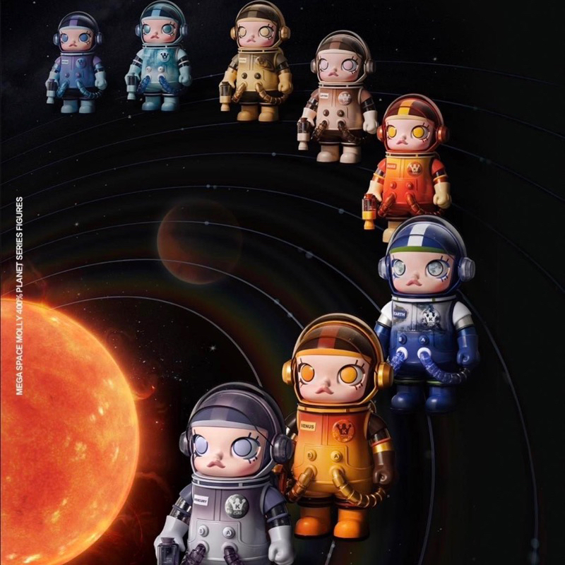 POPMART | Space Molly Planet Series 400% | Shopee Thailand