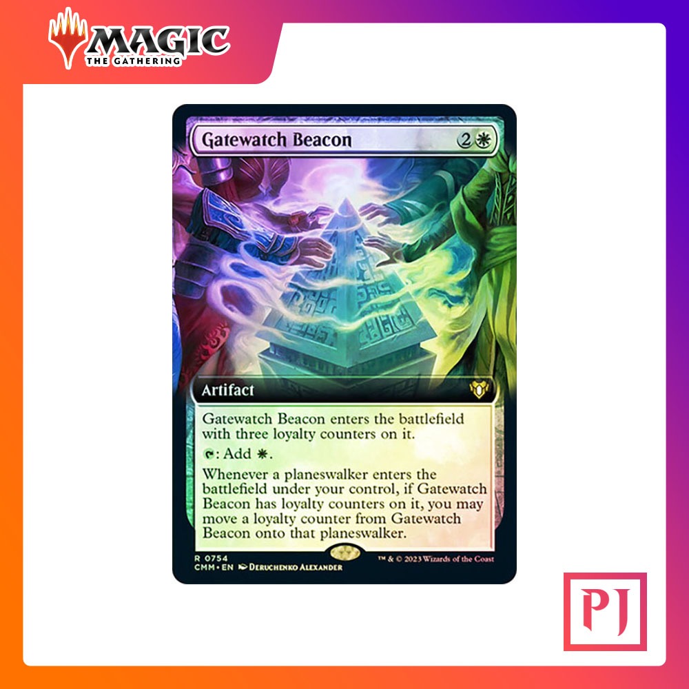 [MTG] Gatewatch Beacon (Extended Art) [WHO] [WHITE] [RARE] [FOIL] [ENG ...