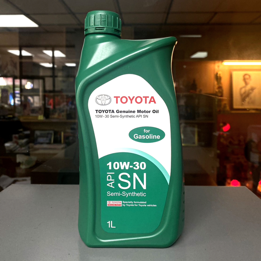 น้ำมันเครื่อง TOYOTA แท้ห้าง เบนซิน 10W-30 [08880-84676] กึ่งสังเคราะห์ ...