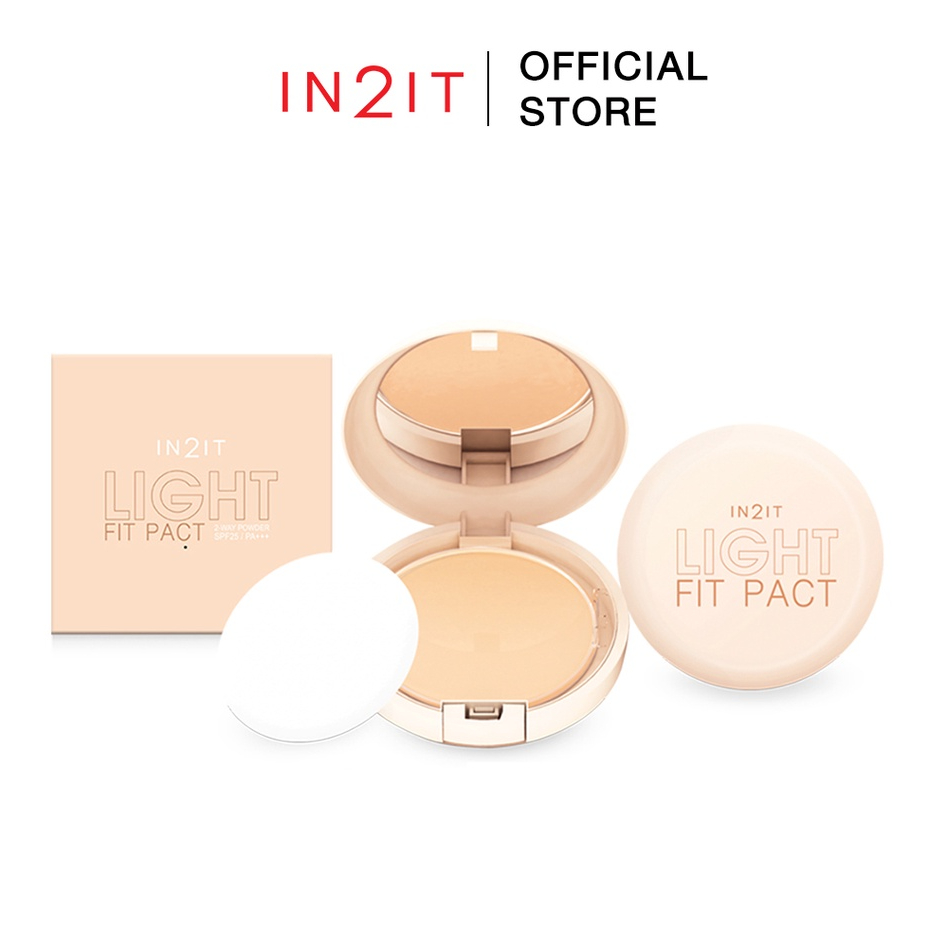 IN2IT Light Fit Pact - แป้งบาลานซ์ผิว [LFP] | Shopee Thailand