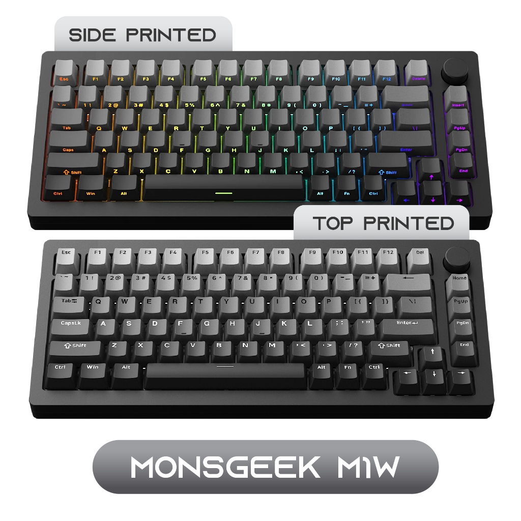 [ประกัน 1 ปี] คีย์บอร์ด MonsGeek M1W M1 V3 Aluminium75% เคสอลูมิเนียม ...