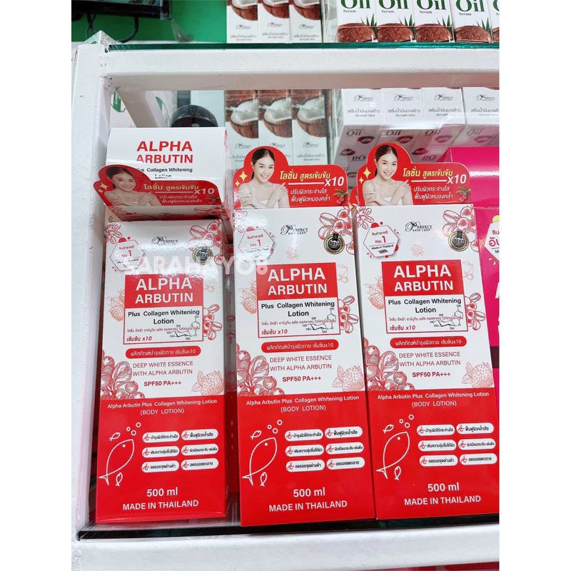 Perfect Skin Lady Alpha Arbutin Plus Collagen Whitening Lotion 500ml ...
