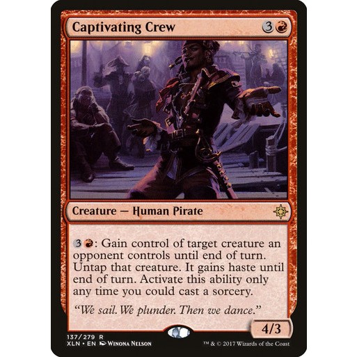 [MTG][Single][LCC] Captivating Crew ระดับ Rare [ภาษาอังกฤษ] | Shopee ...