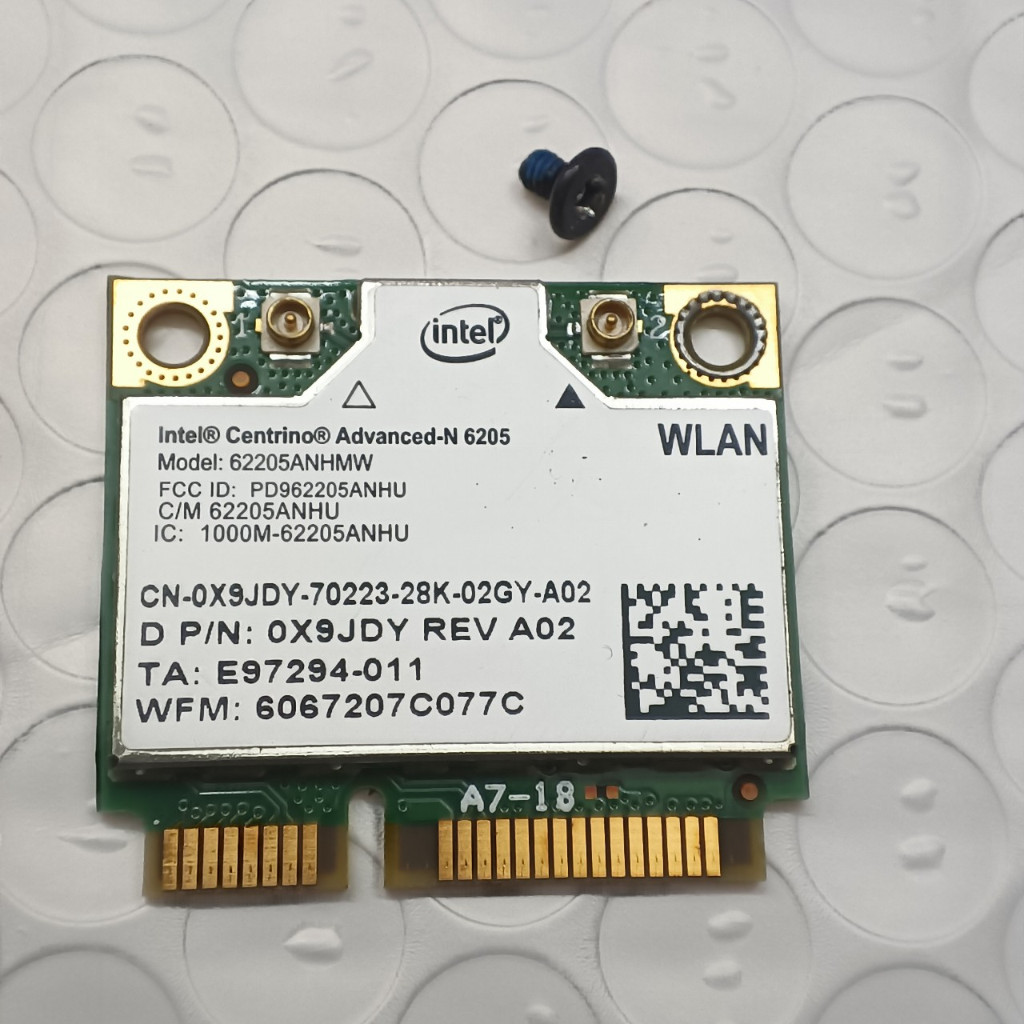Notebook Wi Fi card Intel Centrino Advanced N 6205 Wireless Card ...