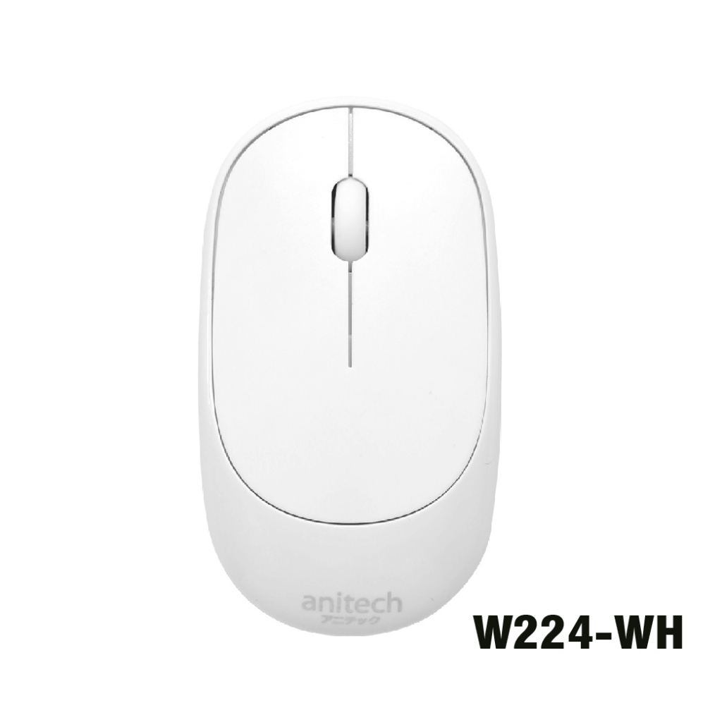 เมาส์ไร้สาย Anitech Wireless Mouse W224 | Shopee Thailand