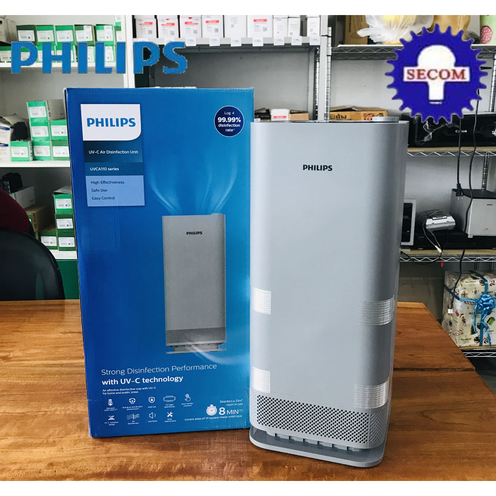 Philips UV-C Air Disinfection Unit เครื่องยับยั้งเชื้อด้วยแสง รุ่น UVCA110 series เครื่องฟอก ...