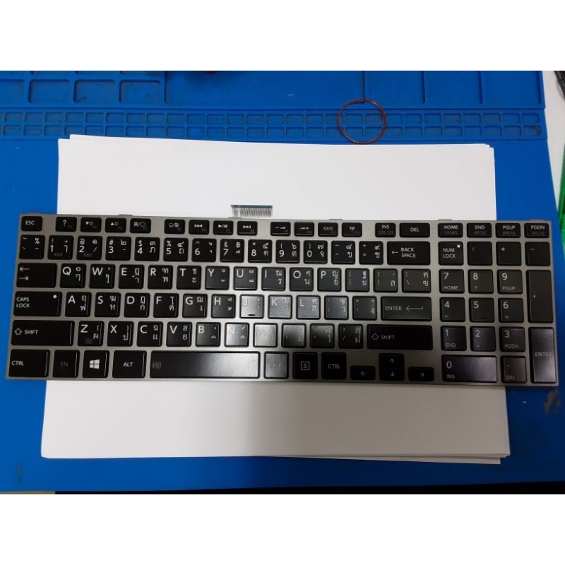 KEYBOARD คีย์บอร์ด Toshiba Satellite C850 C850D C855 C855D L850 L850D ...