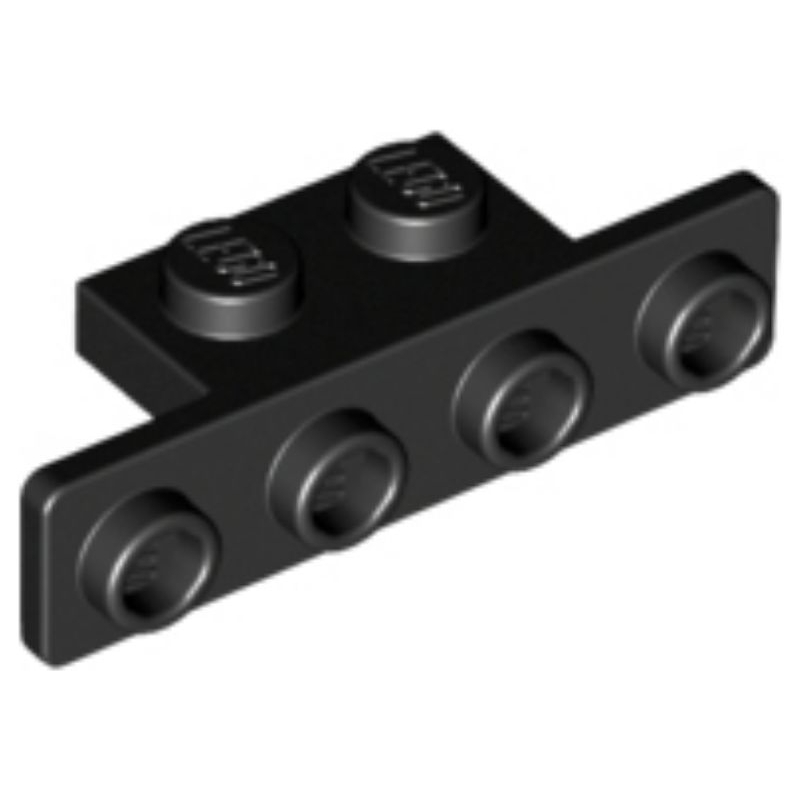 Part Lego 2436, 2436b, 28802 Bracket 1 x 2 - 1 x 4 ,with Rounded/Two ...