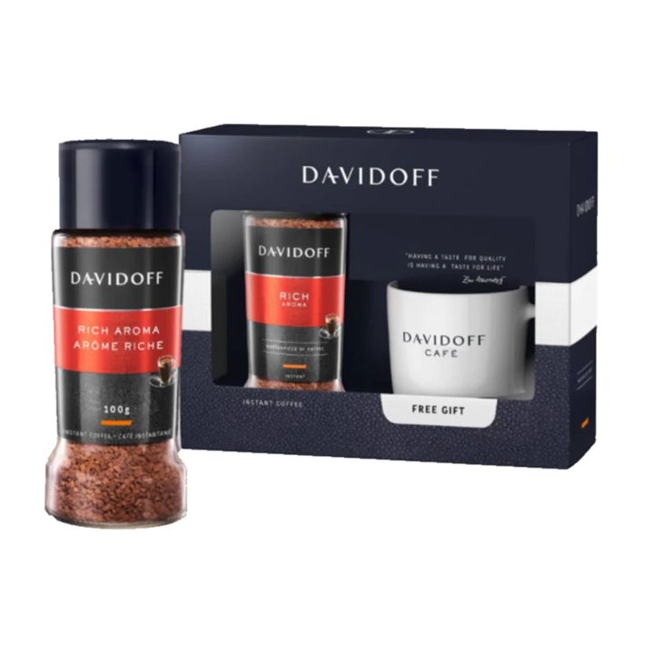 Davidoff Instant Coffee Rich Aroma Gift Set แดวิดอฟฟ์ กาแฟสำเร็จรูป ริ ...