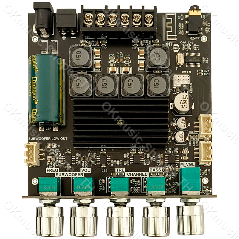 แอมป์จิ๋ว ZK TB21 TB21F แอมจิ๋ว บลูทู ธ 5.0 ซับวูฟเฟอร์เครื่องขยายเสียง ...